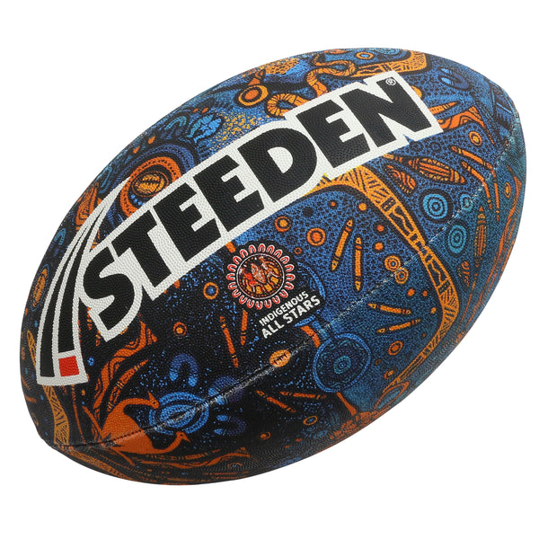 Steeden Indigenous All Stars Supporter Ball, 11inch/mini. (2025 ...