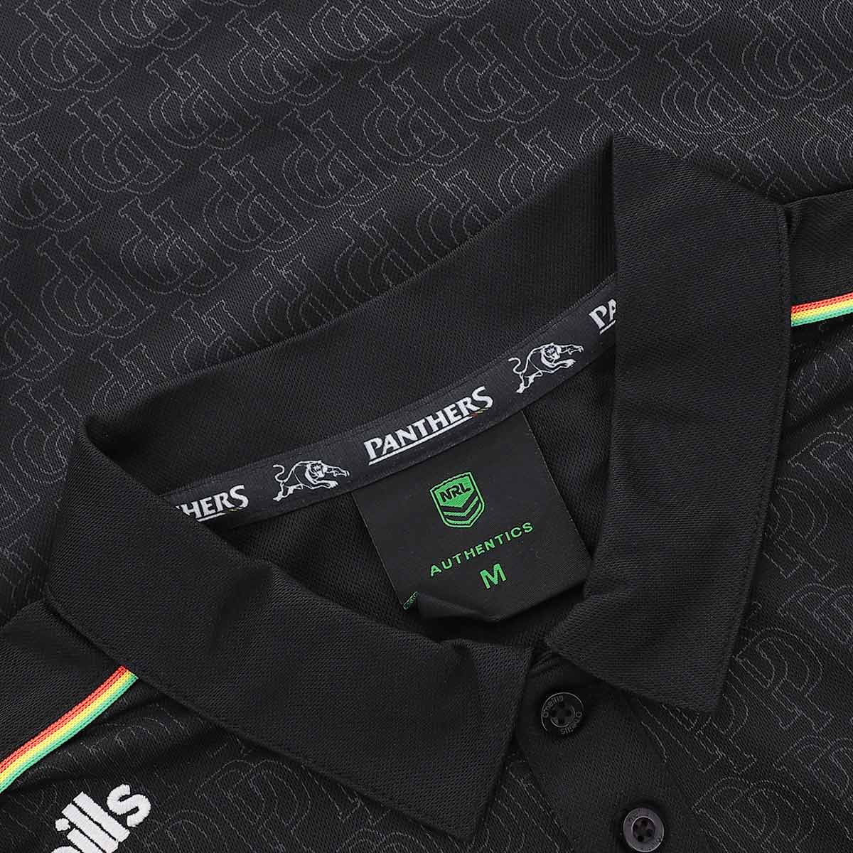 Penrith Panthers 2026 Media Polo. Mens. black - SPORTFIRST NAMBUCCA ...