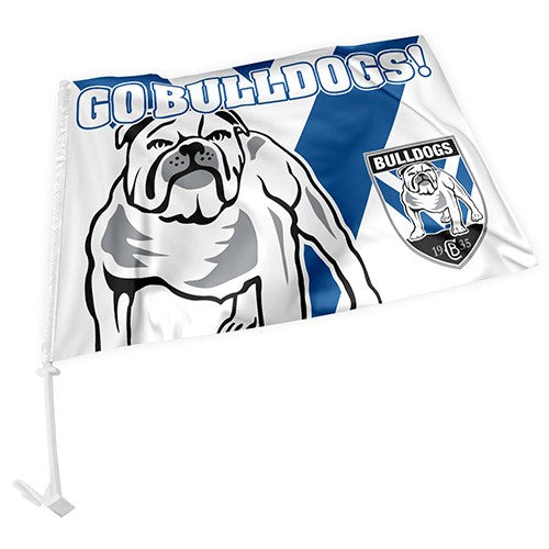 Bulldogs NRL Car Flag - SPORTFIRST NAMBUCCA