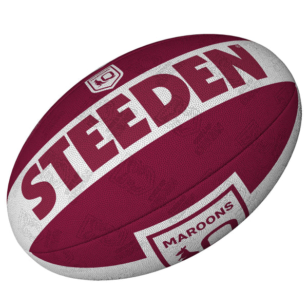 Steeden QLD Maroons Supporter Ball. Mini/11inch - SPORTFIRST NAMBUCCA