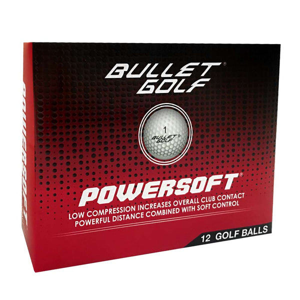 Bullet Powersoft Golf Ball. 12pk. white - SPORTFIRST NAMBUCCA