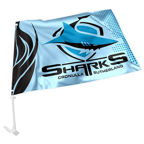 Sharks NRL Car Flag - SPORTFIRST NAMBUCCA